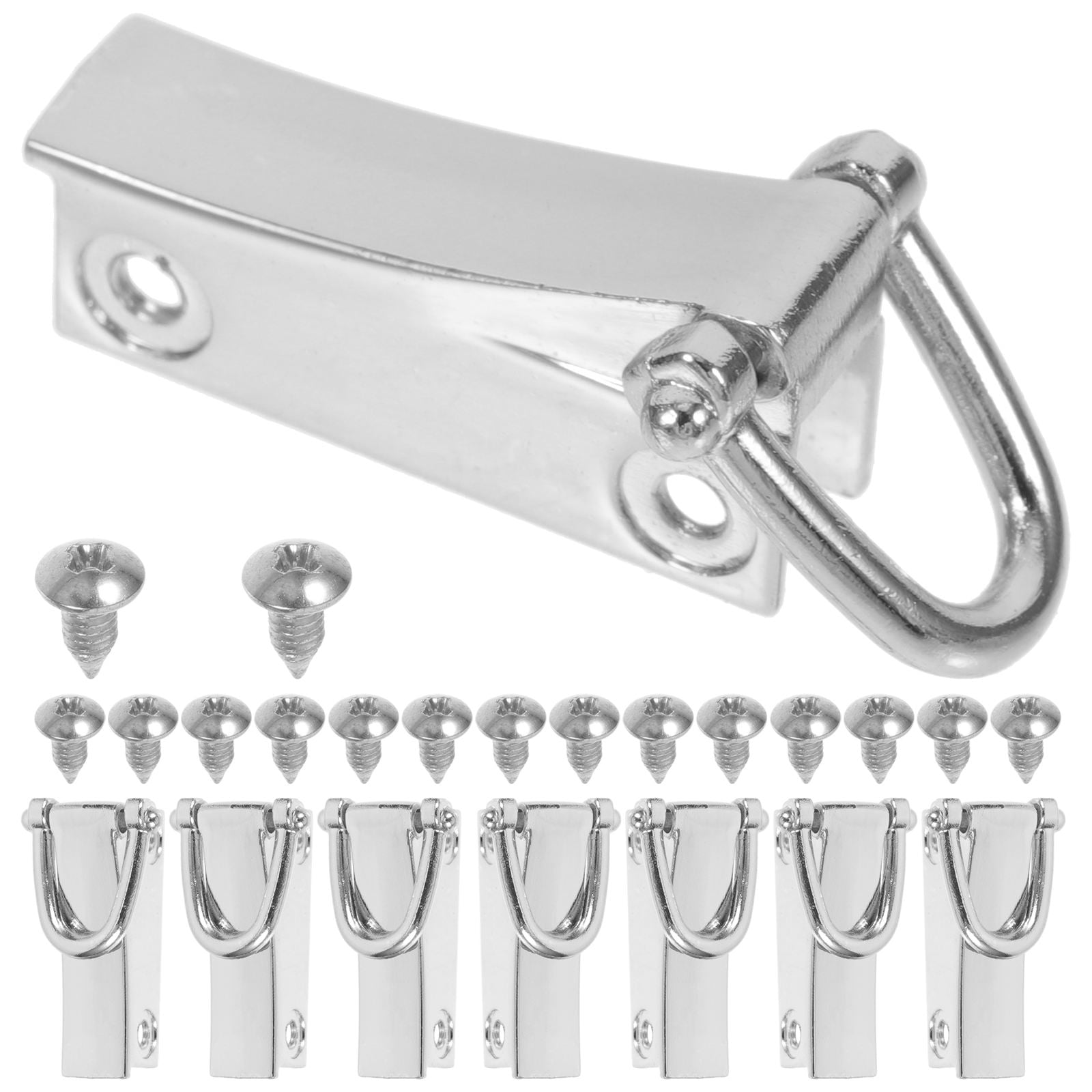 PAMINGONO 6Pack D Rings Heavy Duty for Bag Making Supplies Hardware in ...