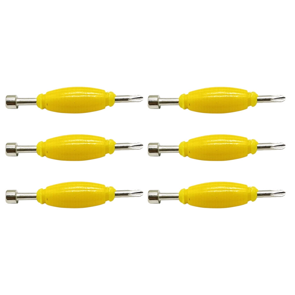 PAMINGONO 6Pack Fingerboard Screwdriver Small Flat Head Screwdriver For ...