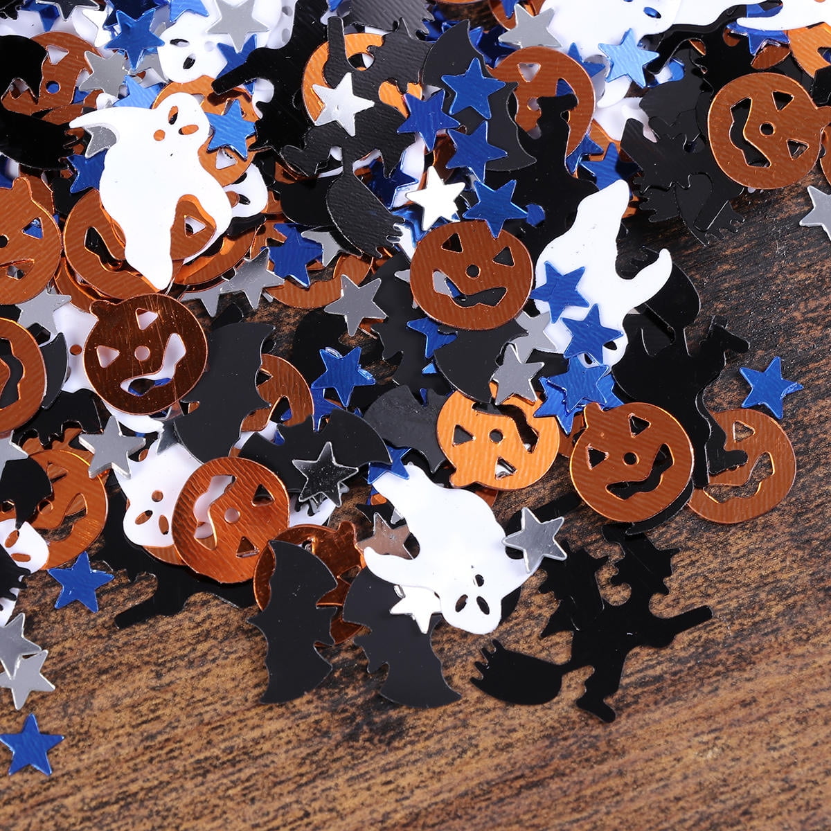 PAMINGONO 6Pack Scary Party Decorations Confetti Assorted Color Pumpkin ...