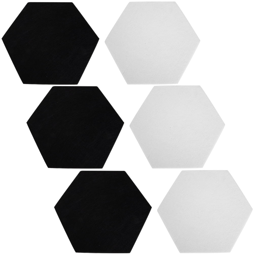 PAMINGONO 6Pcs Acoustic Insulation Panels High-density Polyester Fiber ...