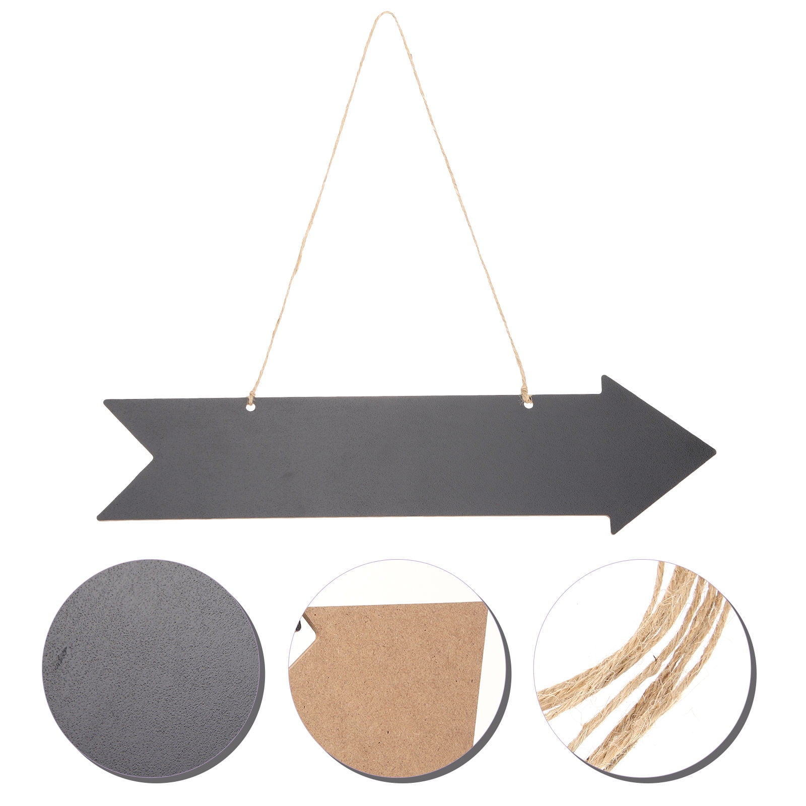 PAMINGONO 6Pcs Arrows Signs Black Board Sign for Parties and Weddings ...