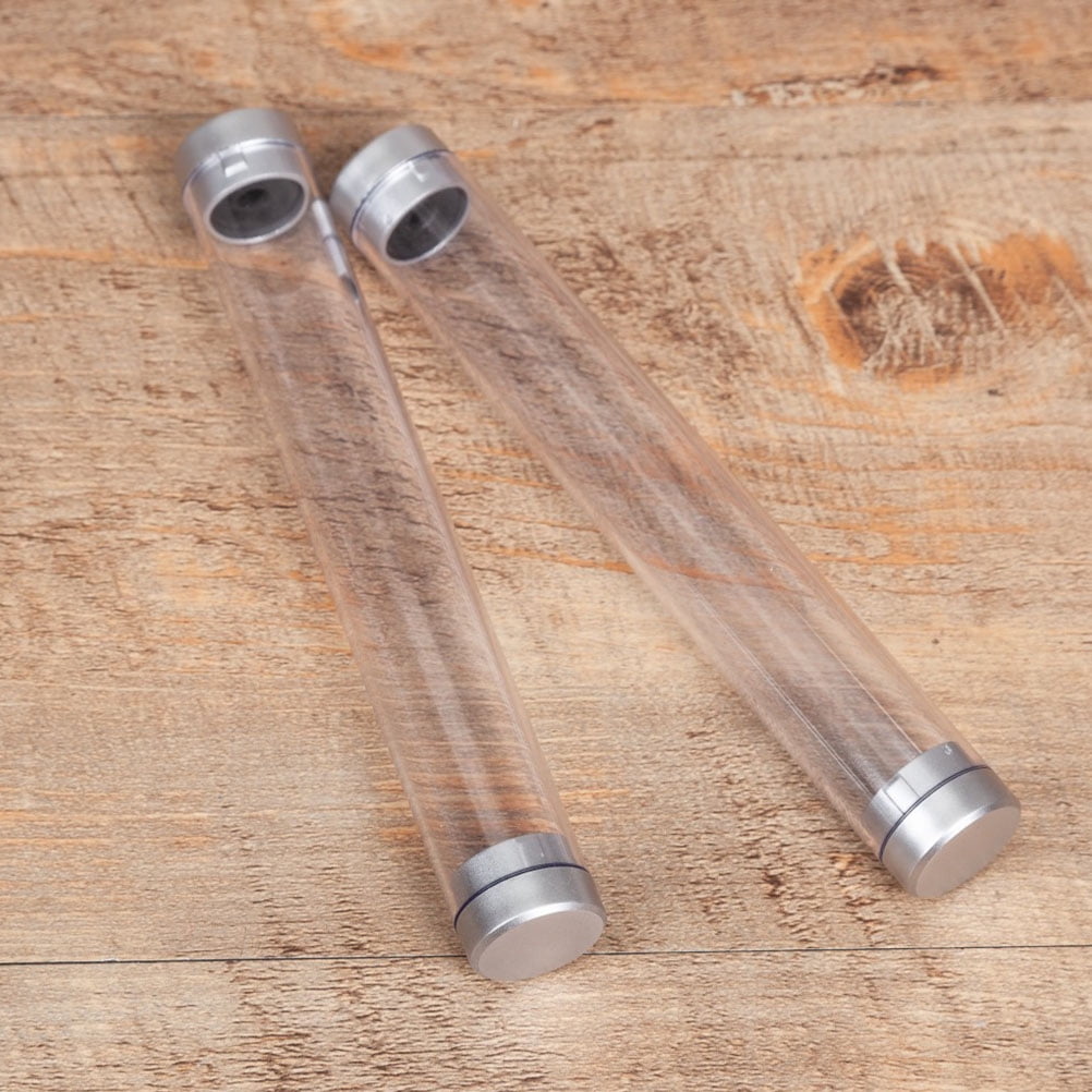 PAMINGONO 6Pcs Clear Pencil Case Box for Business present Transparent ...