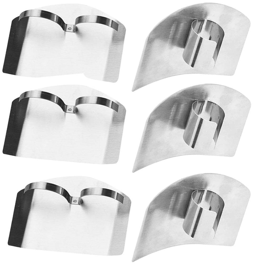 PAMINGONO 6Pcs Finger Protectors for Cutting Stainless Steel Adjustable ...