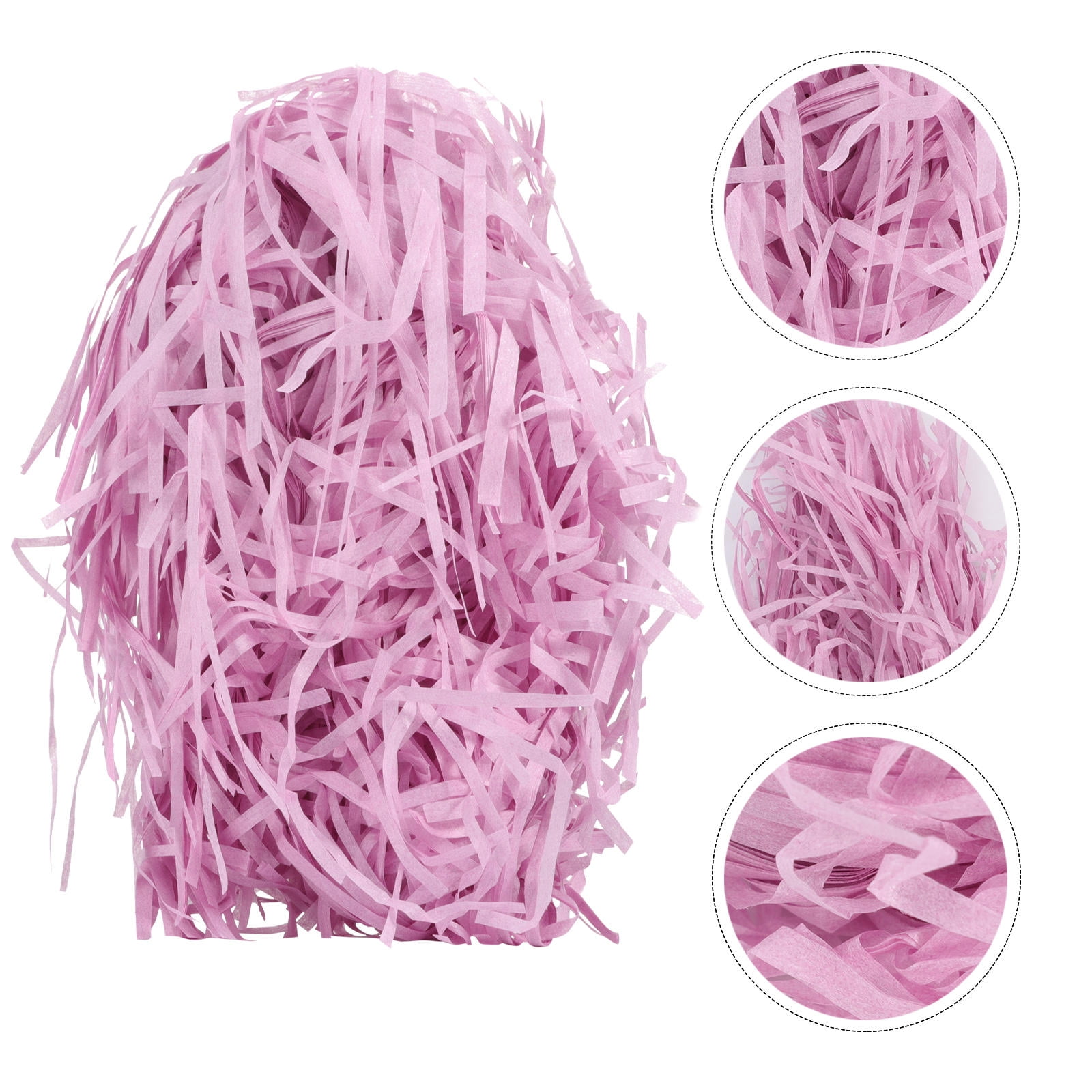 PAMINGONO 6Pcs Pink Crinkle Cut Paper Shred For present Wrapping ...