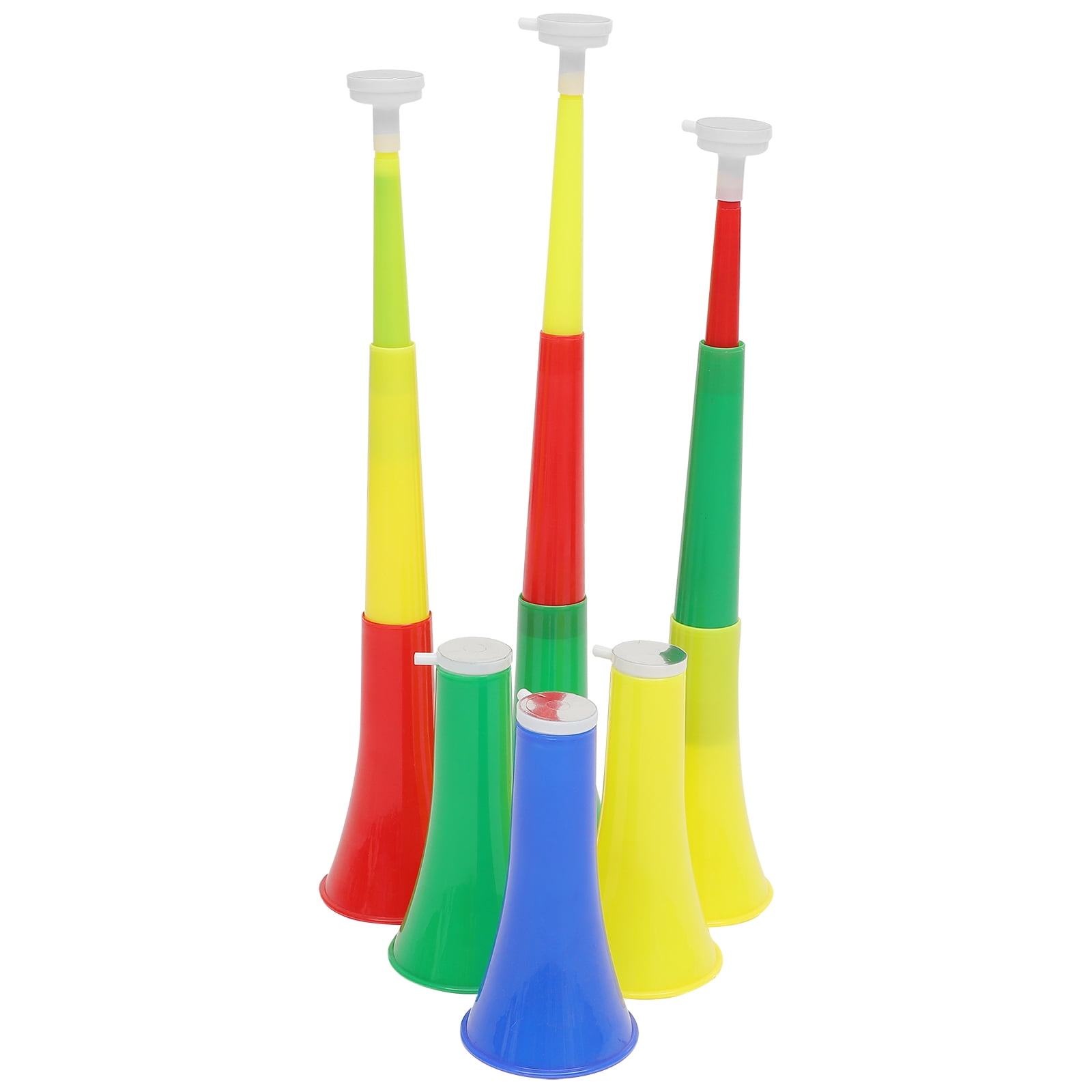 PAMINGONO 6Pcs Plastic Horn for Football Noise Maker Toy with ...