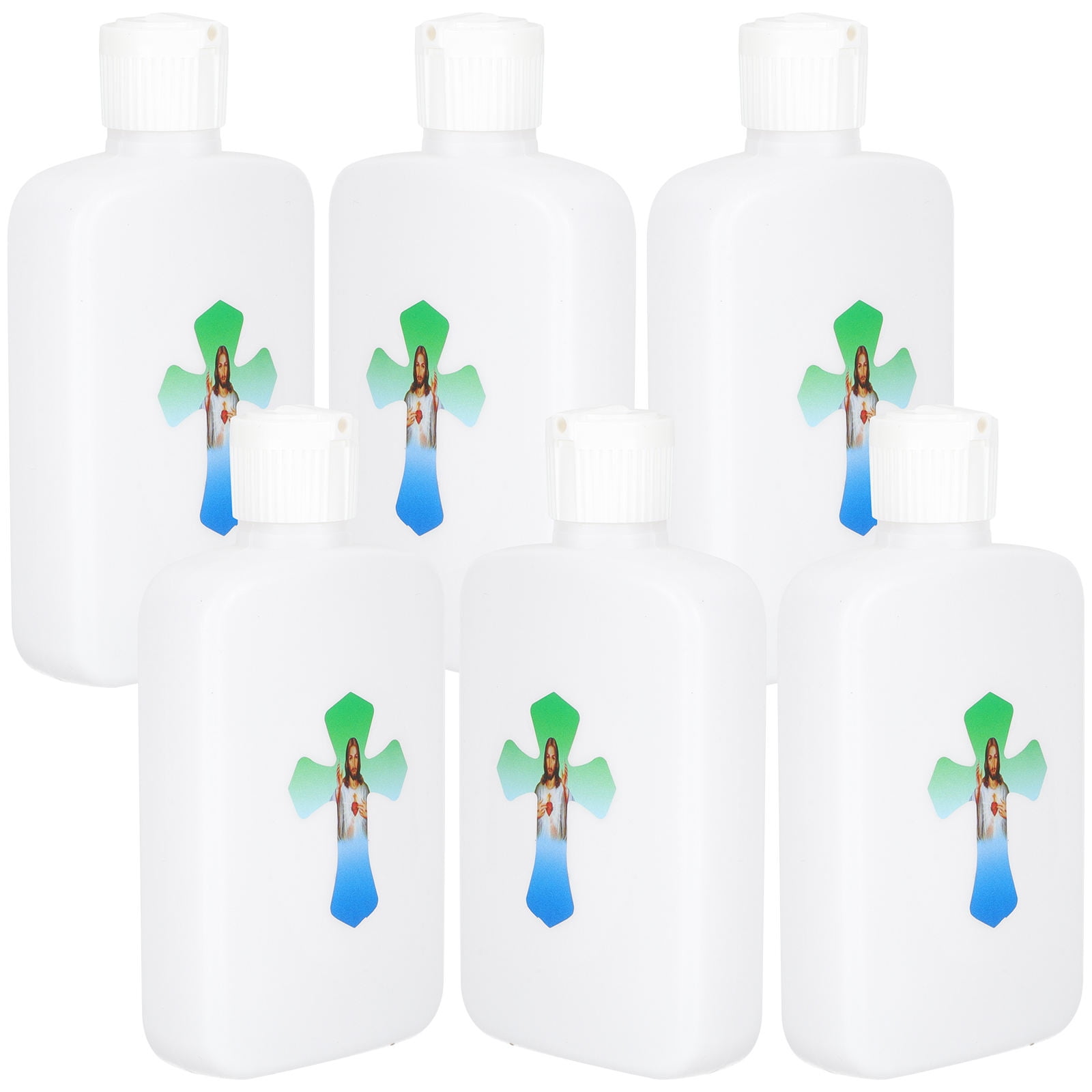 PAMINGONO 6Pcs Sacred Container Cross Shaped For Christians Catholics ...