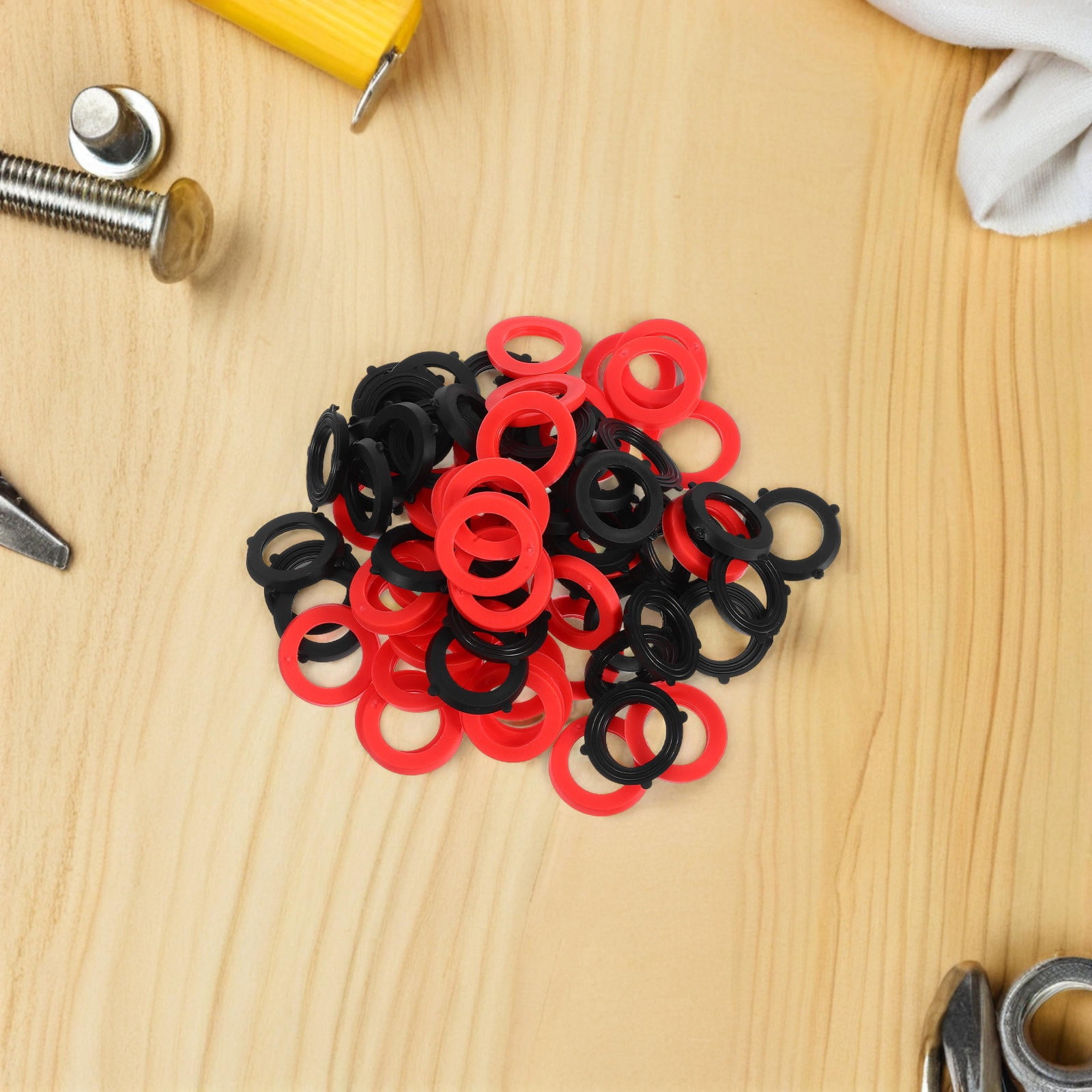 PAMINGONO 80Pcs Flat Rubber Garden Hose Washers Durable Weather ...