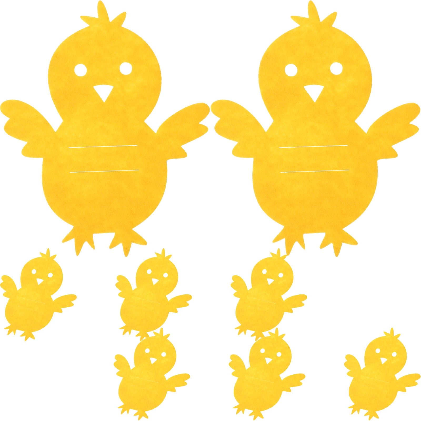 PAMINGONO 8Pcs Adorable Tableware Pouch Non-woven Fabric Chicken Shape ...