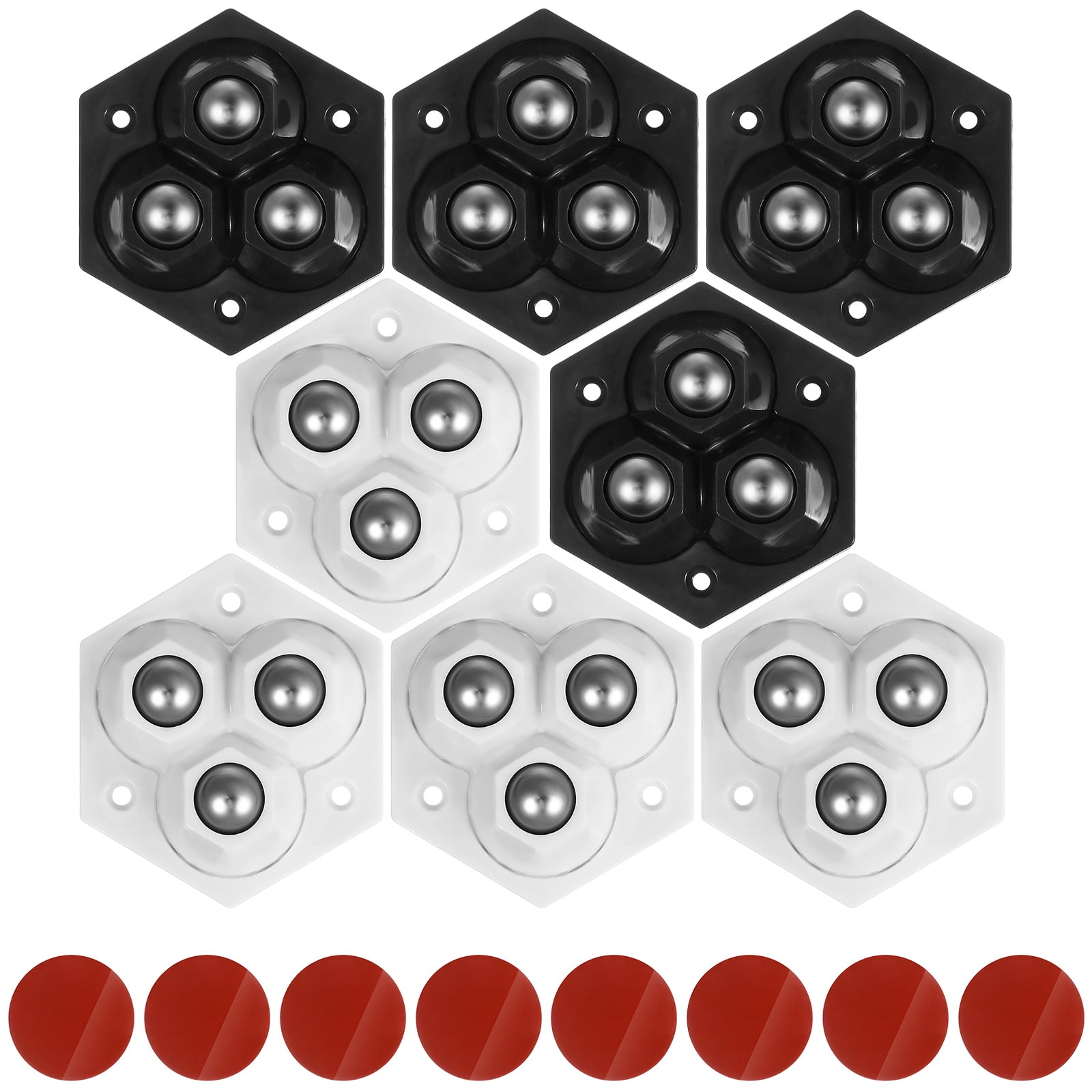 PAMINGONO 8Pcs Appliance Wheels Caster Wheels 360 Degree Rotation For ...