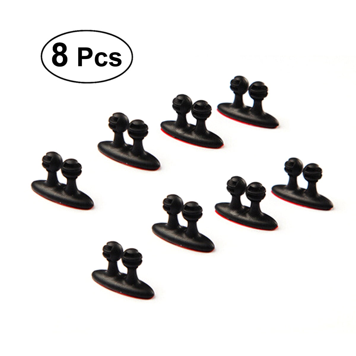 PAMINGONO 8Pcs Car Wire Cord Clip Cable Fixation Clamp for Vehicle Use ...