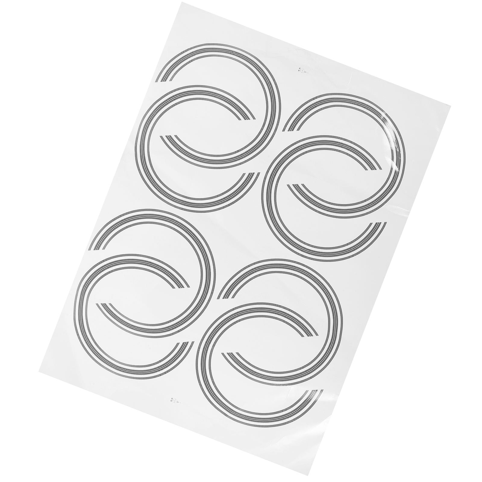 PAMINGONO 8Pcs Paper Circular Guitar Sound Hole Inlay Stickers for ...