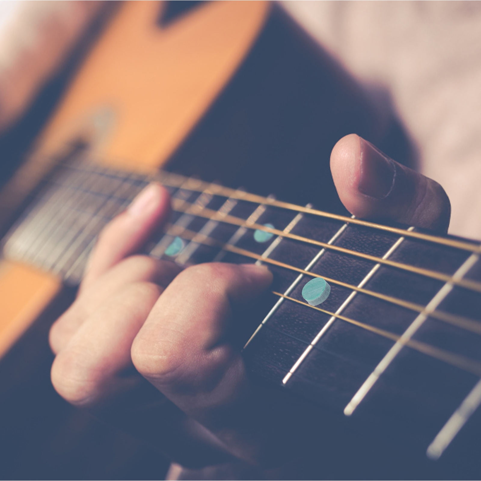 PAMINGONO Abalone Inlay Dots 10Pcs for Guitar Fingerboard and Banjo ...