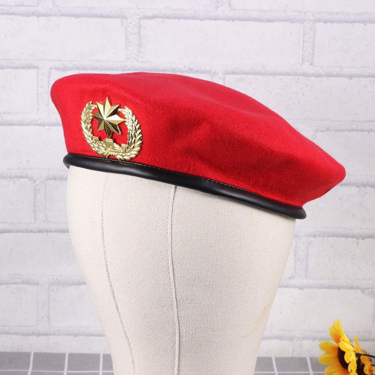 PAMINGONO Beret Hat Wool Driver Hat Classic French Beret Beanie Hat Cap ...