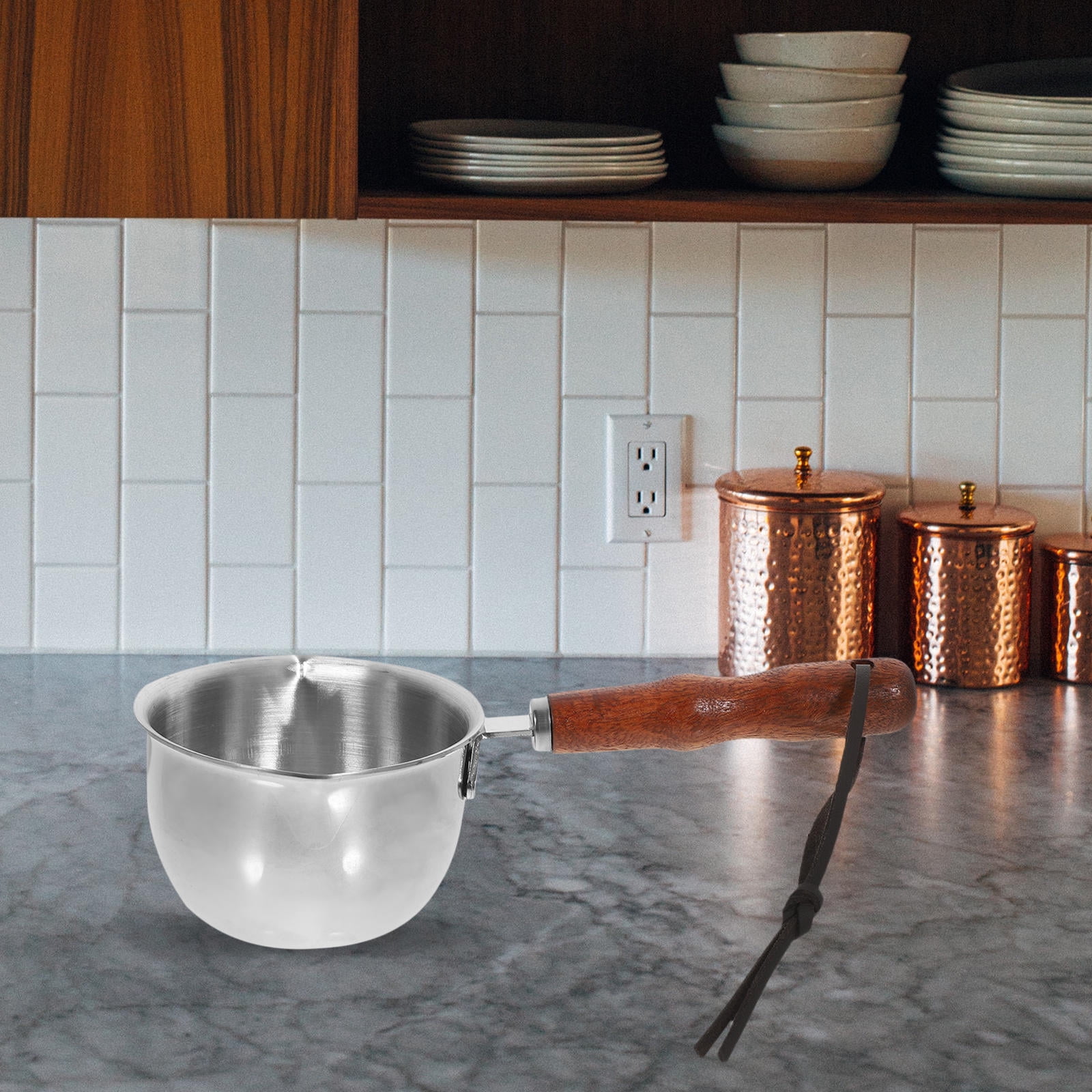 PAMINGONO Butter Warmer 304 Stainless Steel Small Milk Pan For ...