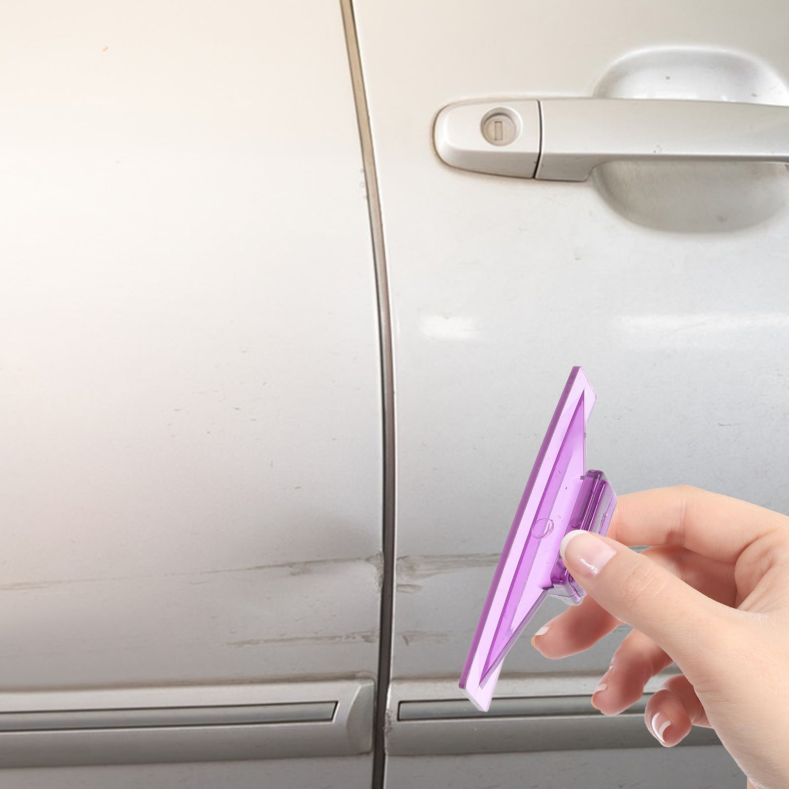 PAMINGONO Car Dent Remover 18 Pcs Purple Nylon Plastic Dent Puller Tabs ...