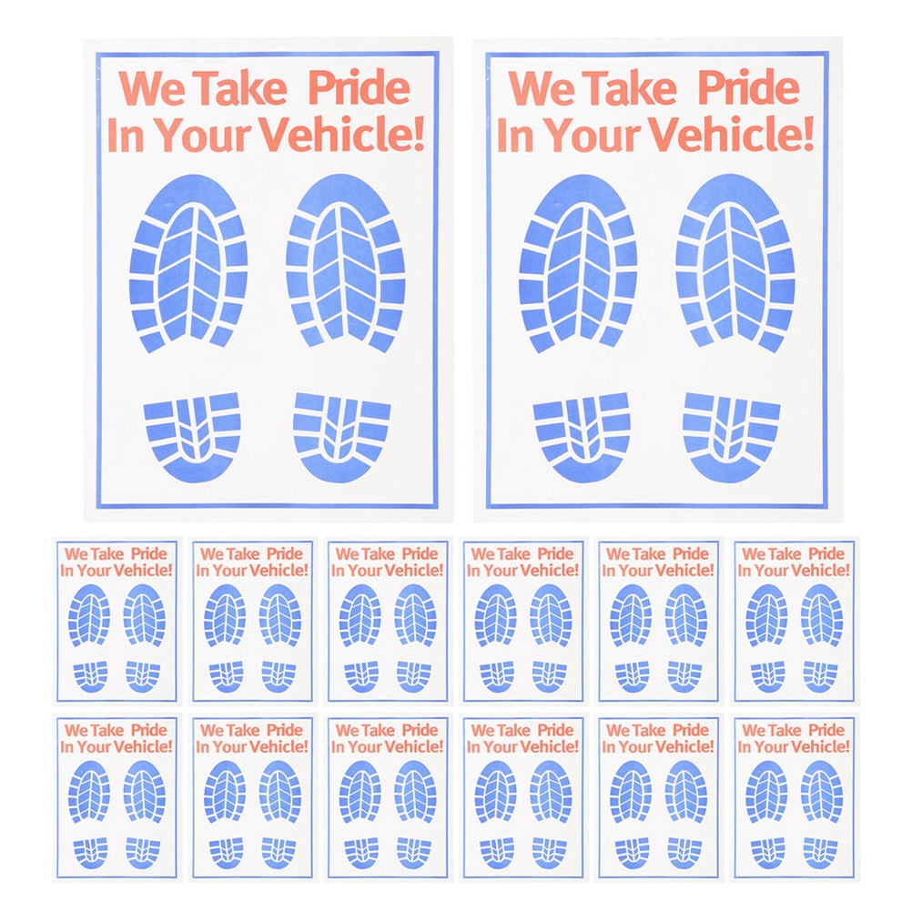 PAMINGONO Car Paper Floor Mats 60Pcs Single-use for Mechanics and ...