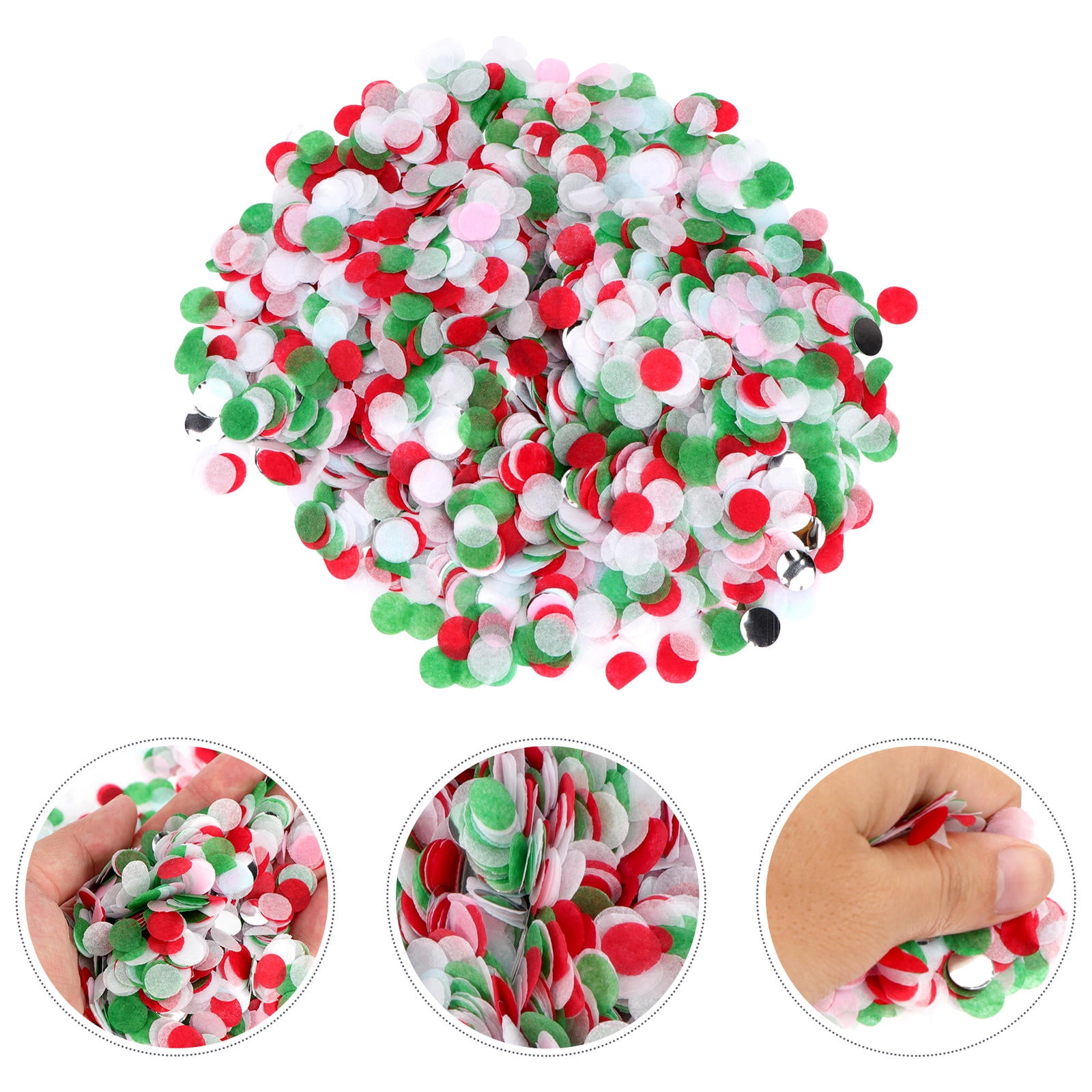PAMINGONO Confetti Tissue Paper Multicolor 6 Sets For Wedding And Party ...