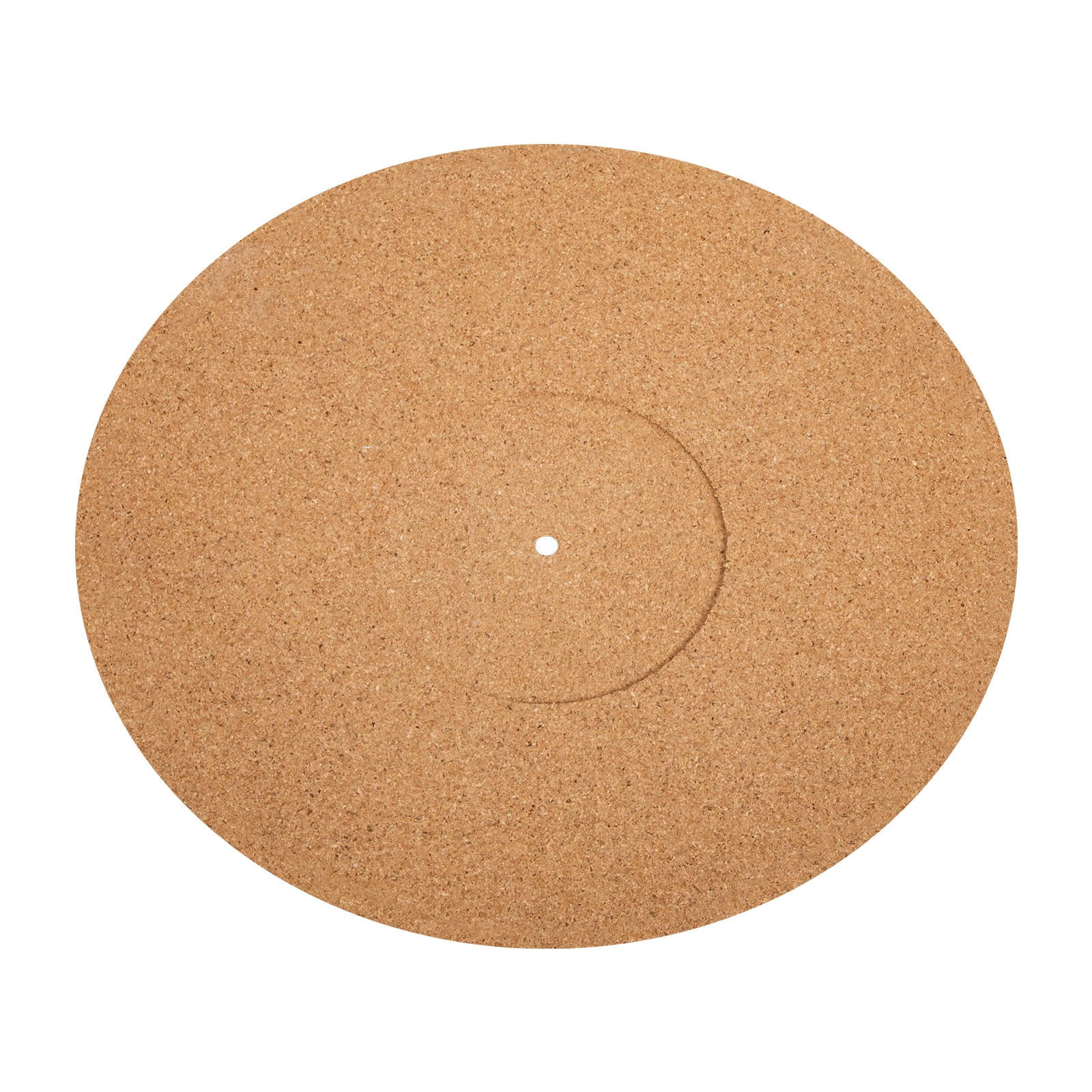 PAMINGONO Non Slip Vibration Reduction Cork Turntable Mat Orange 1Set ...