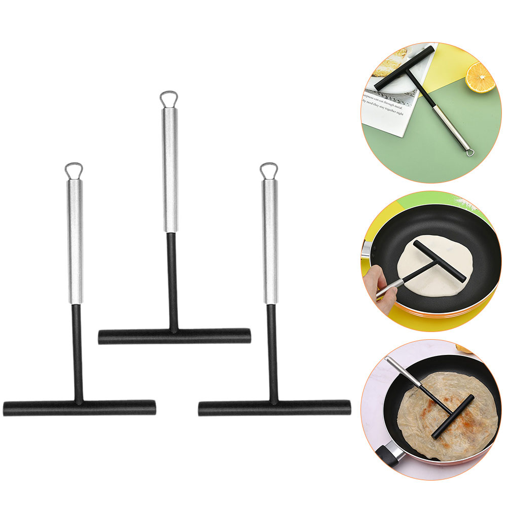 PAMINGONO Multifunctional Handheld Crepe Spreader 3pcs 430 Stainless ...