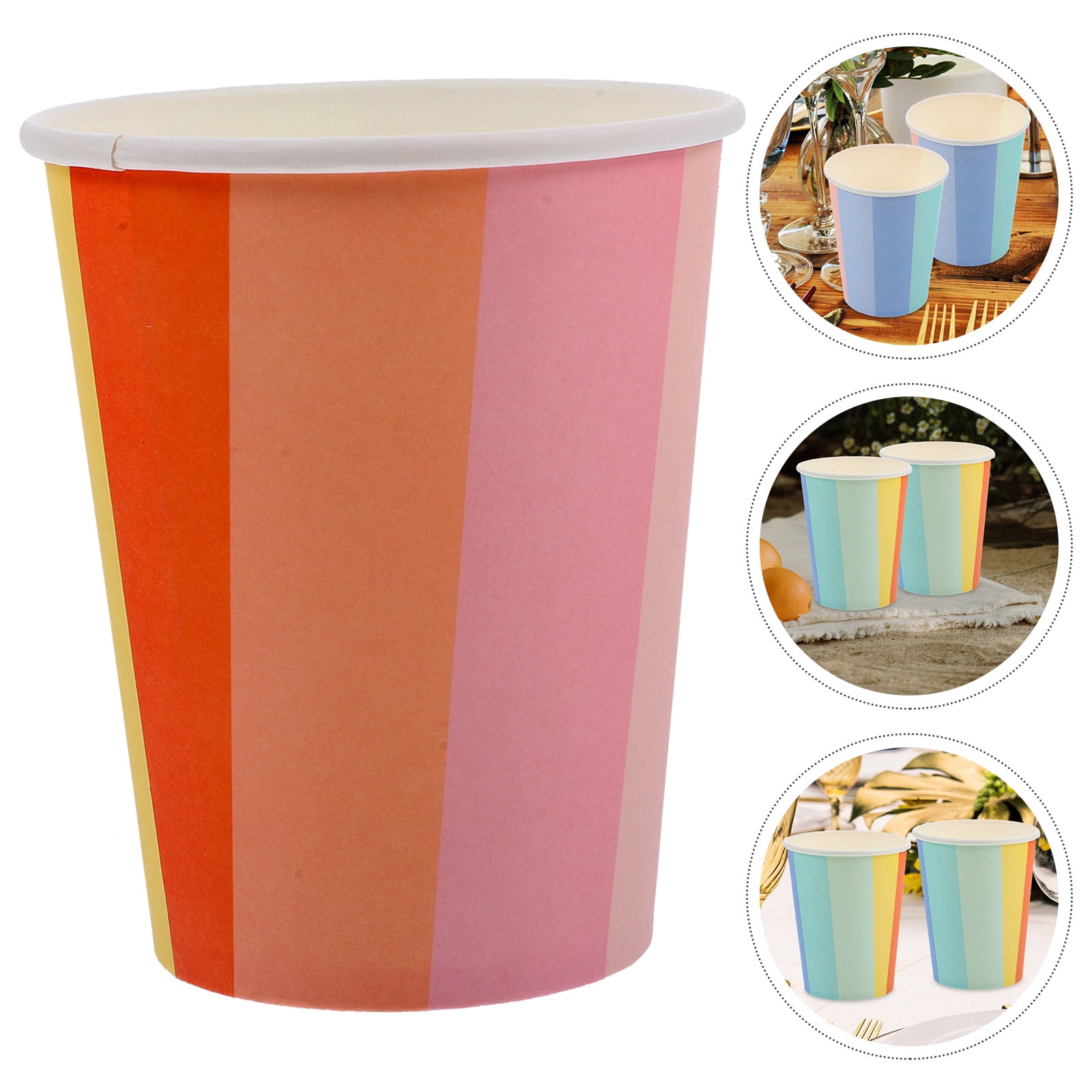 PAMINGONO Decorative Paper Cups for Dessert Use Lightweight Portable ...