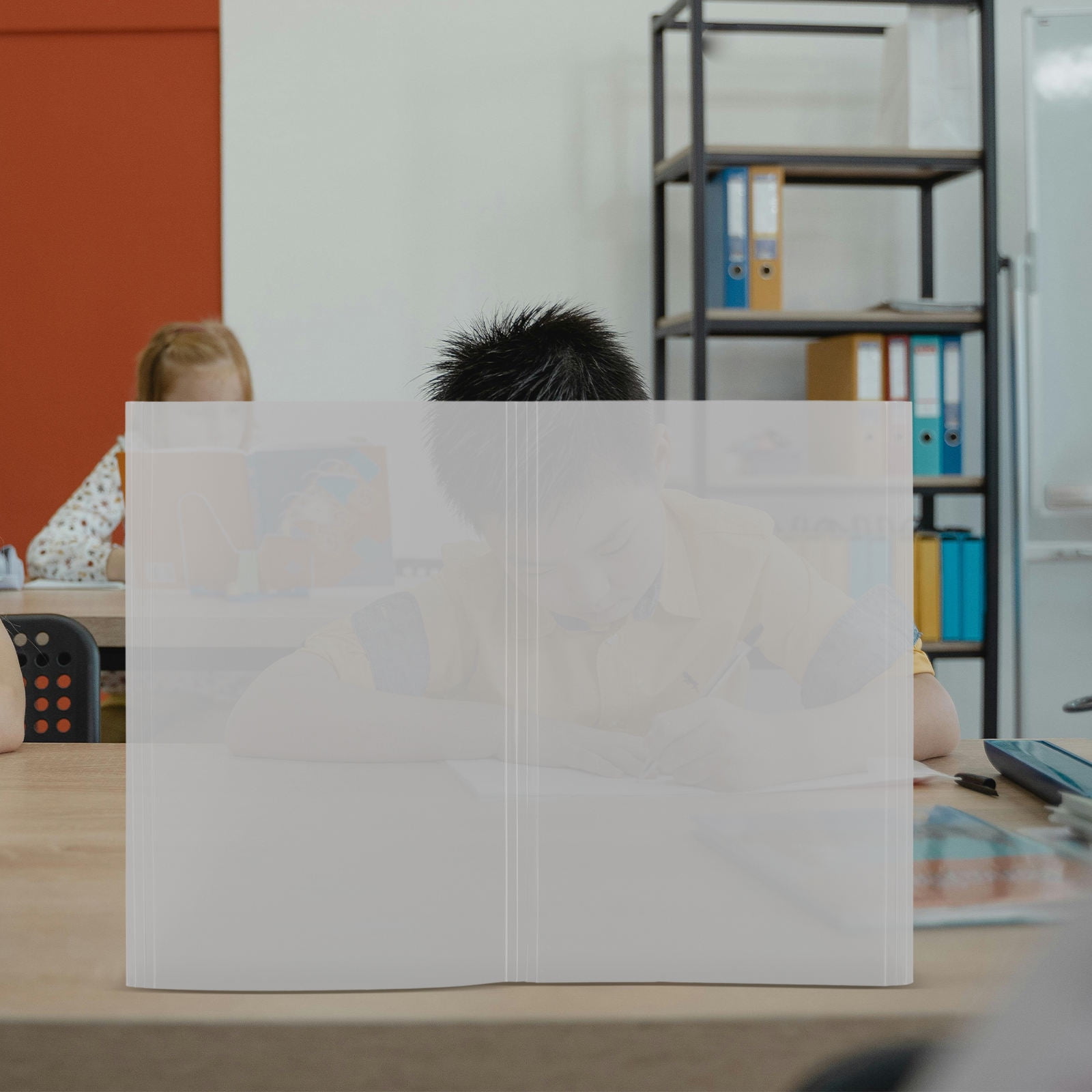 PAMINGONO Desk Shield Divider Protective Privacy Board For Students ...