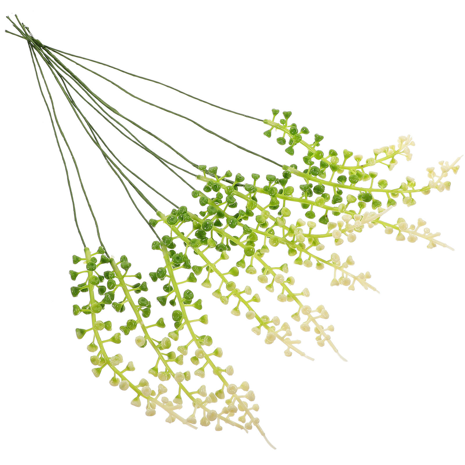 PAMINGONO Diy Flower Arrangement Stems 10Pcs Simulated Plant Stems ...