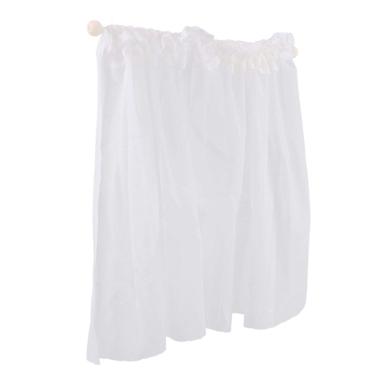 PAMINGONO Dollhouse Curtain White DIY Prop for Children 1Pcs - Walmart.com