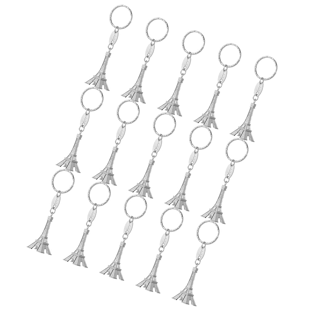 PAMINGONO Eiffel Tower Pendant Keychain 15Pcs with Sophisticated Style ...