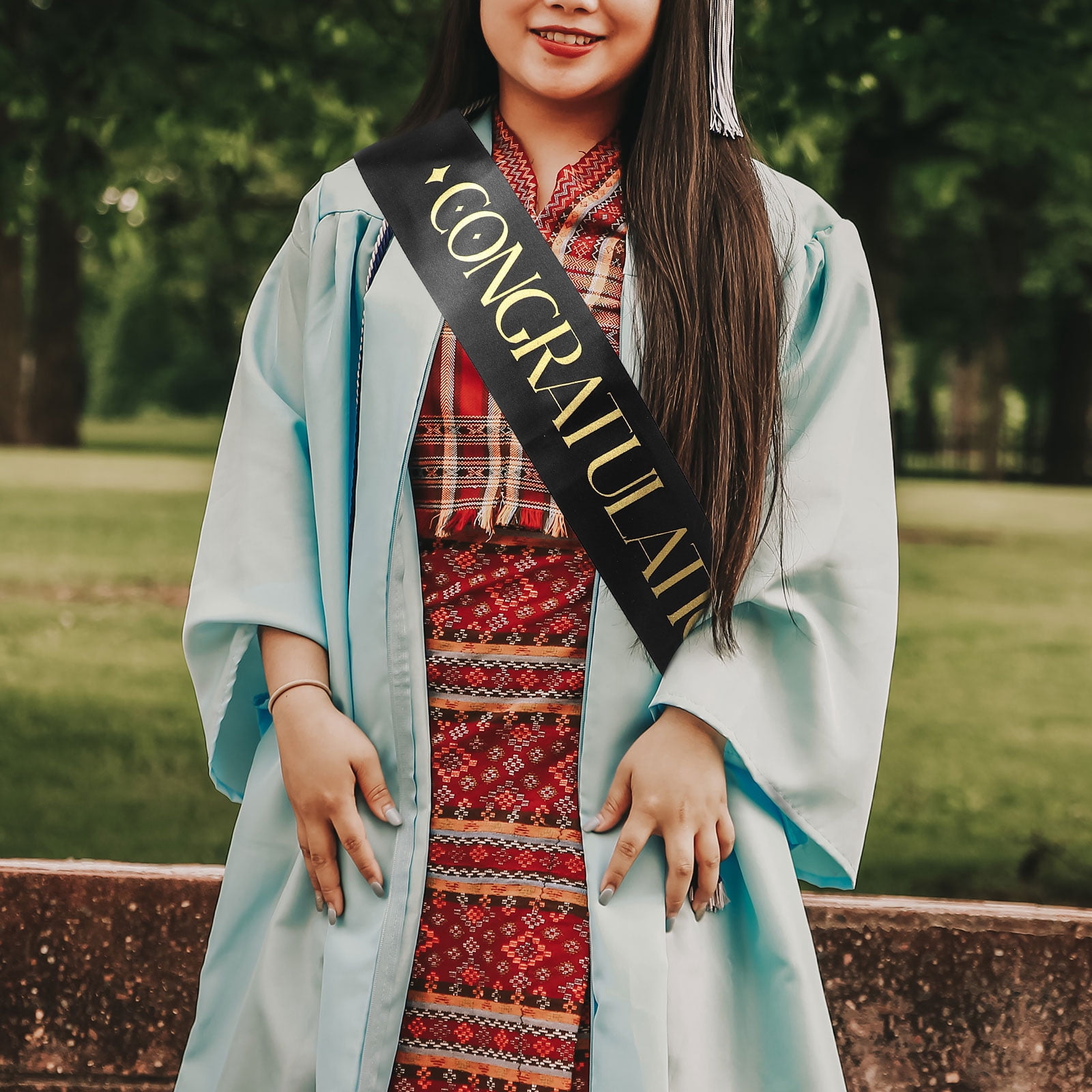 PAMINGONO Elegant Design Multi Color Graduation Sash For College ...