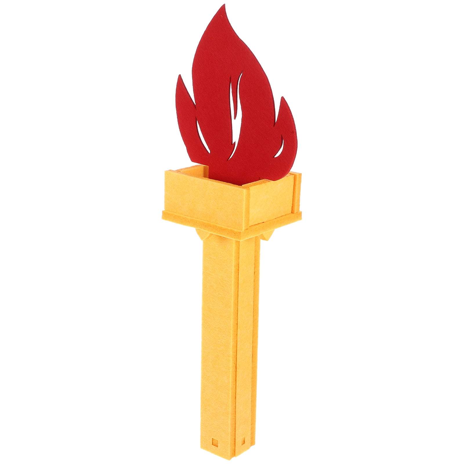 PAMINGONO Fake Torch Cylindrical Felt for Kids and Adults 47.0X14.7X9 ...
