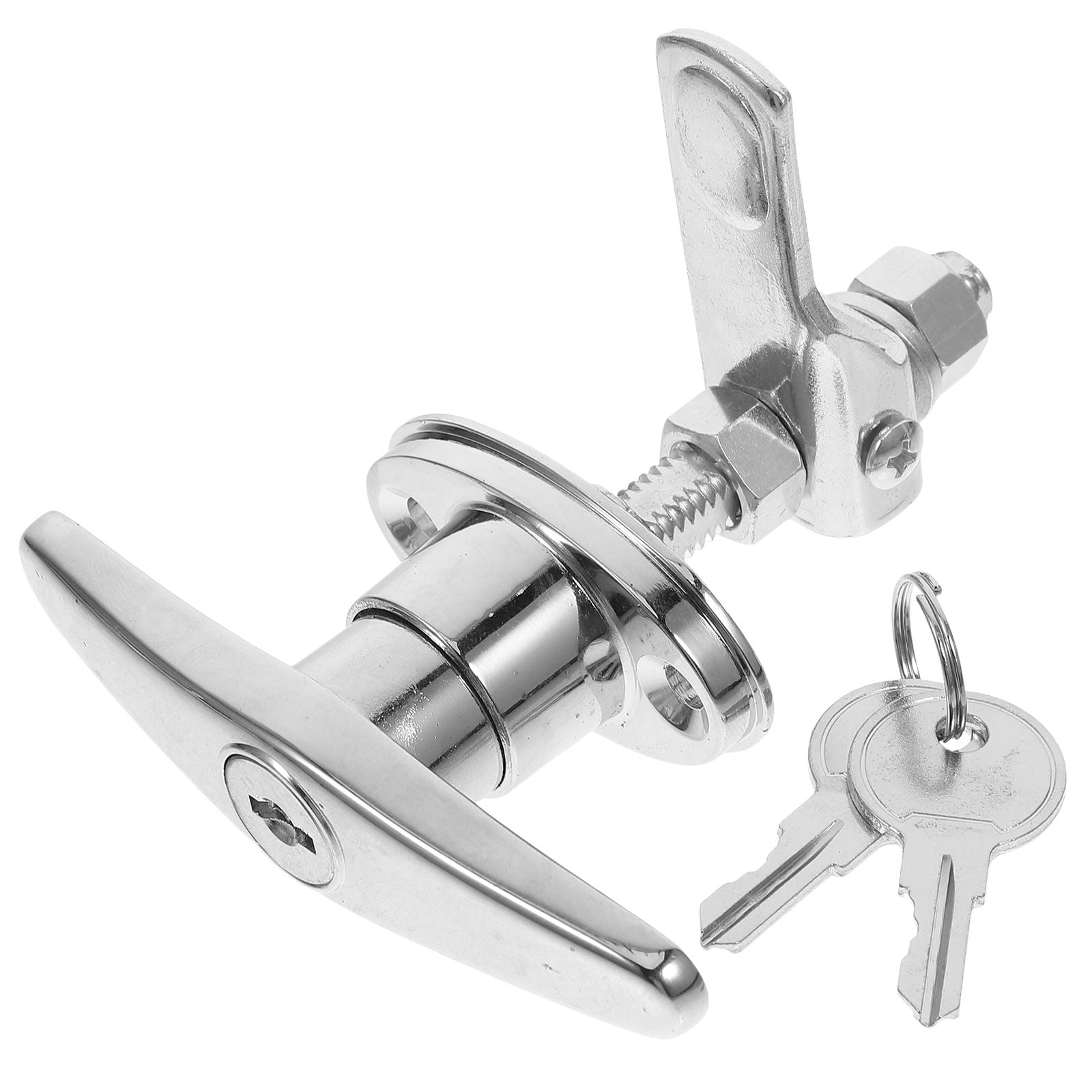 PAMINGONO Easy Install T Shaped Handle Lock with Key for Wood Barn ...