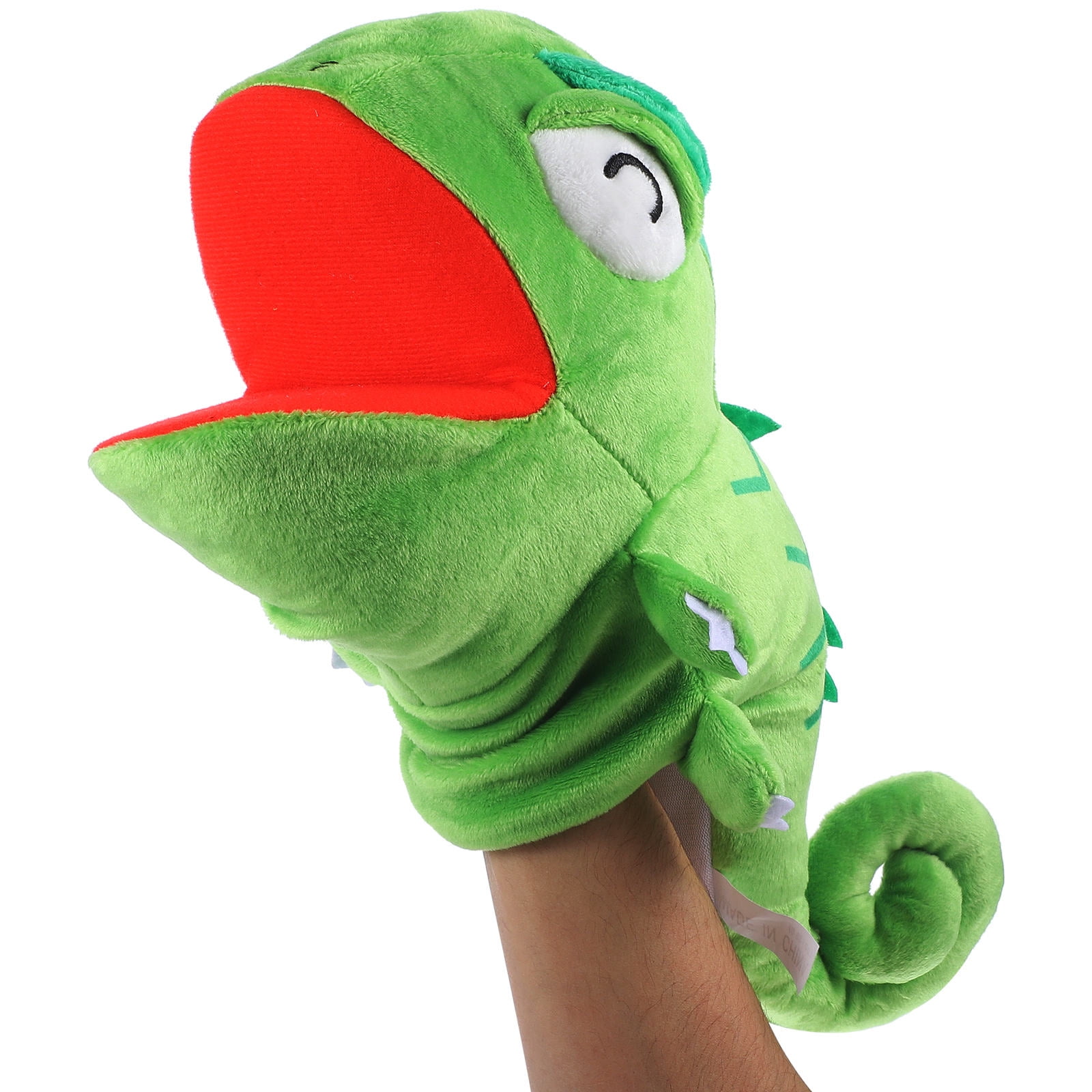 PAMINGONO Hand Puppet Toy Lizard Plush for Parent-Child Interaction 11 ...