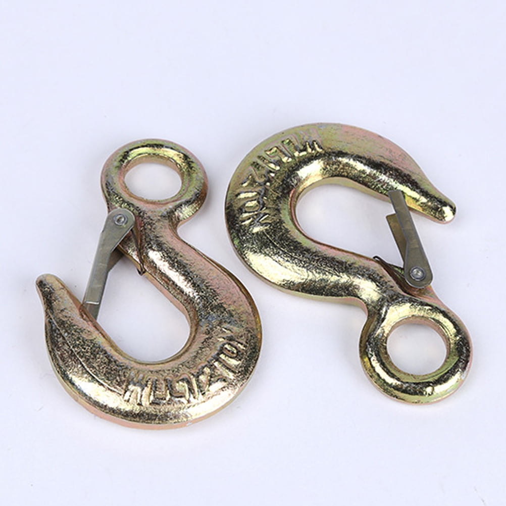 PAMINGONO Industrial Use Rigging Hook 1Pcs Golden Stainless Steel ...