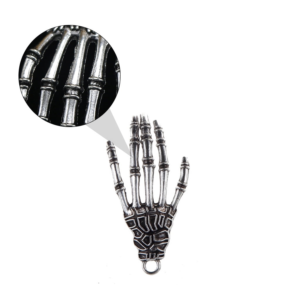 PAMINGONO Jewelry Pendants 20Set Skeleton Hand Theme for Party ...