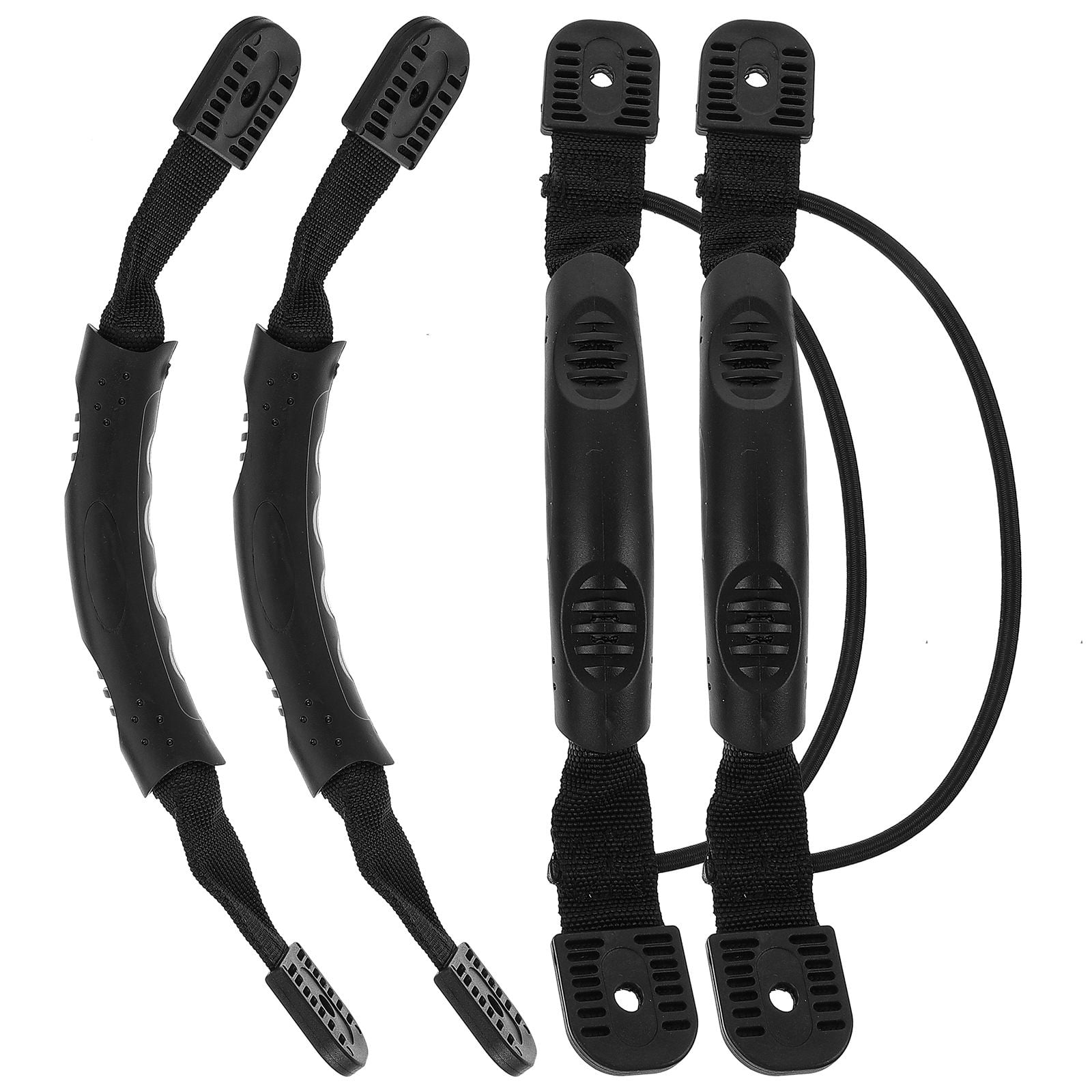 PAMINGONO Kayak Deck Handle 4Pcs Black Pvc Plastic for Canoe Boat Side ...