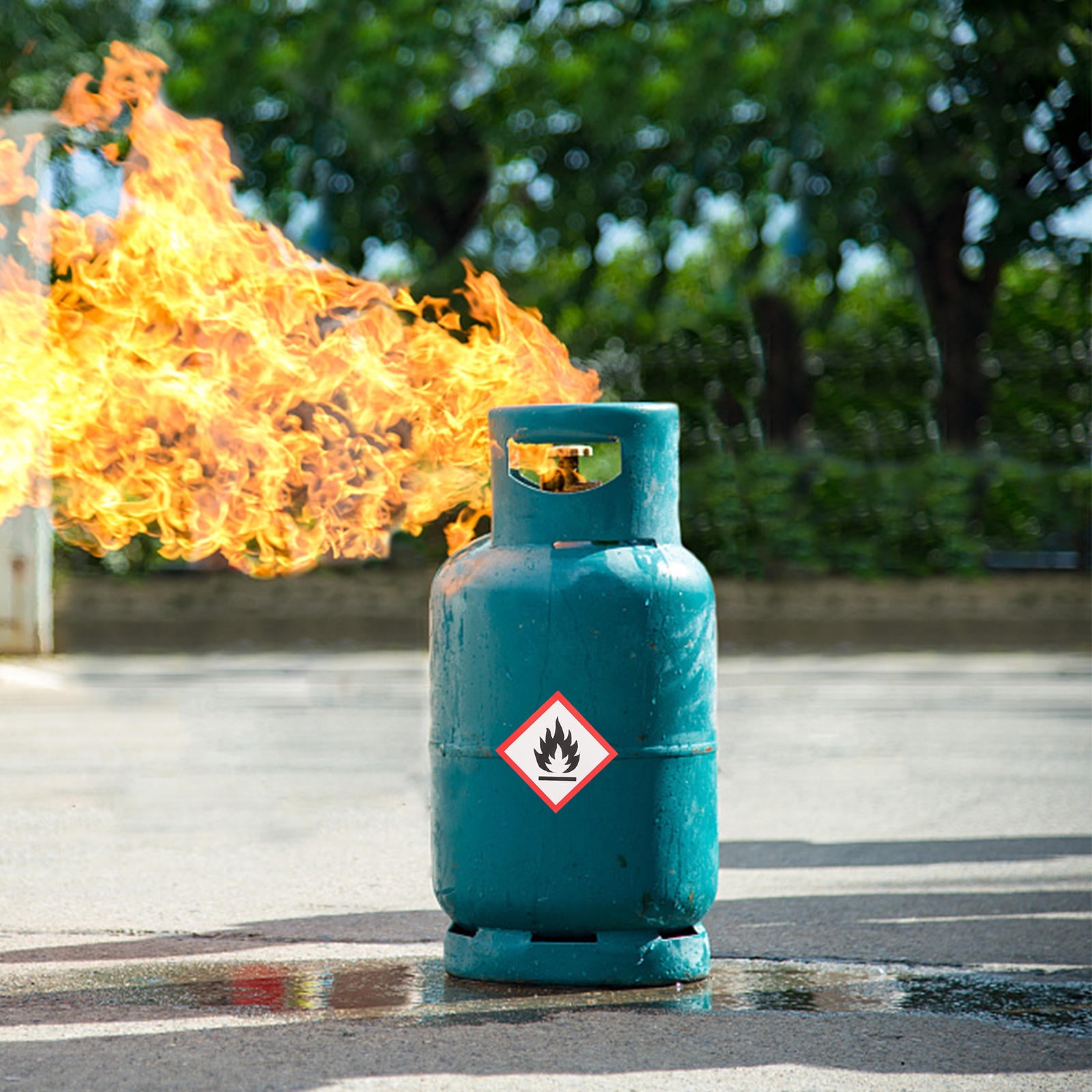 PAMINGONO Liquid Sticker 10Pcs per Sheet for Hazardous Environments ...