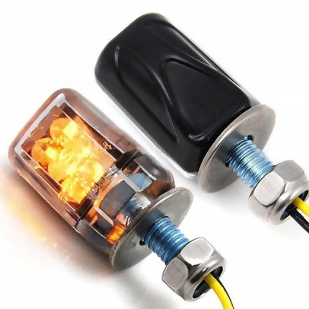 PAMINGONO Motorcycle Turn Signal Lights Indicator Motorcycle Signal ...