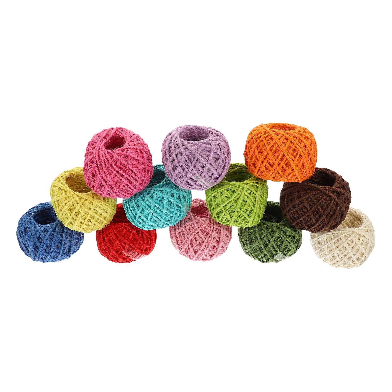 PAMINGONO Packing String 12 Rolls Assorted Color For Diy Projects And ...