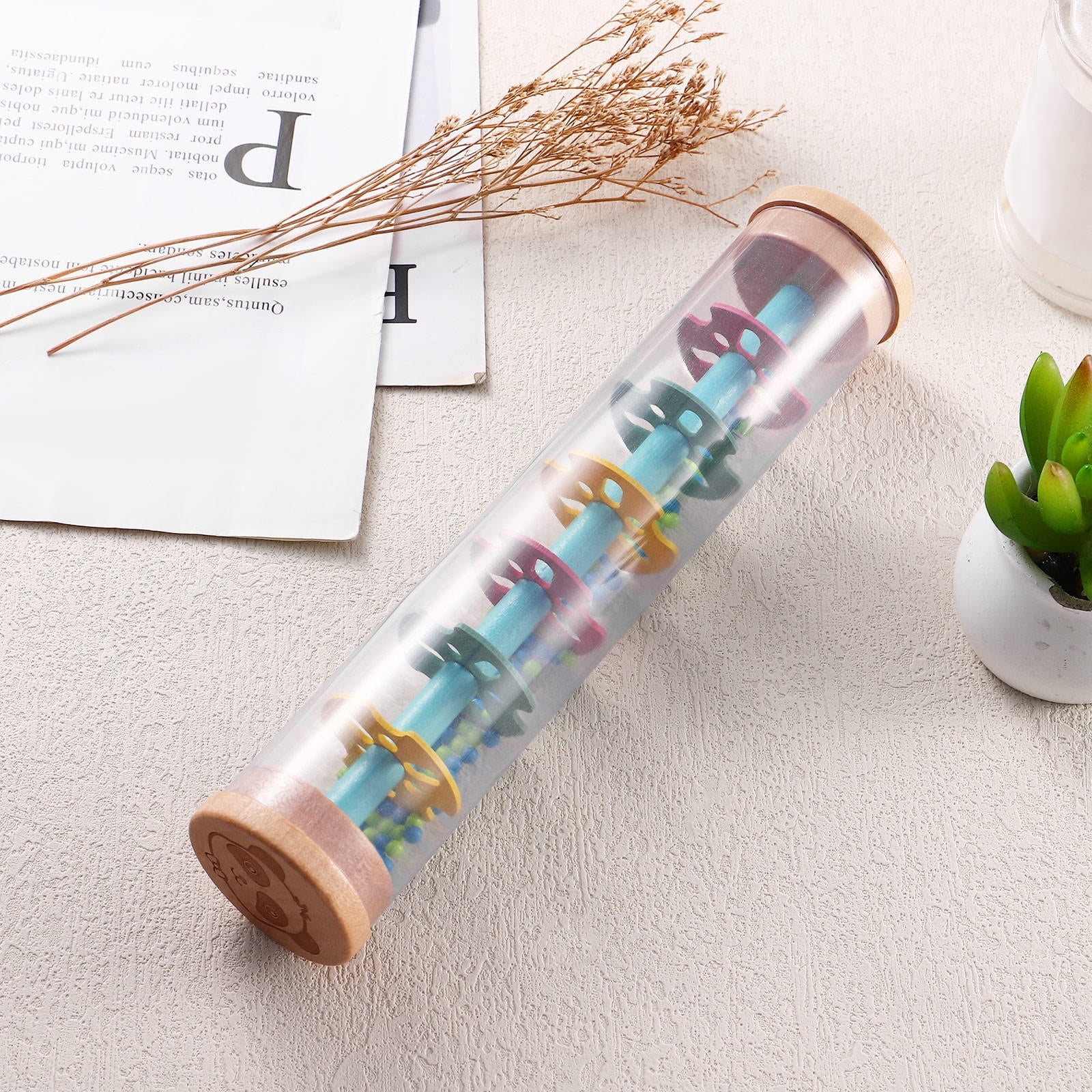PAMINGONO Rain Maker Sound Toy Rain Stick Musical Instrument for ...