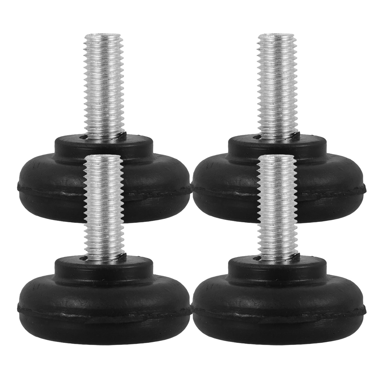 PAMINGONO Round Rubber Feet for Furniture Levelers - Walmart.com