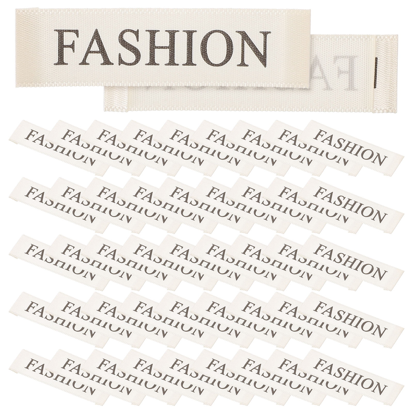 PAMINGONO Sew On Tags Of Textile For Clothing 100Pcs Assorted Color Diy ...