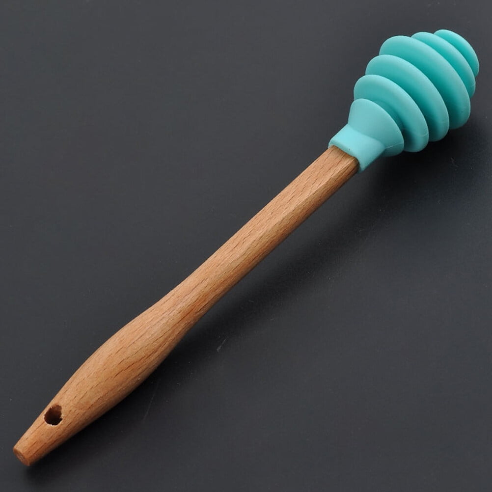 PAMINGONO Silicone Honey Stir Sticks Honey Stirring Spoon Syrup Stirrer ...