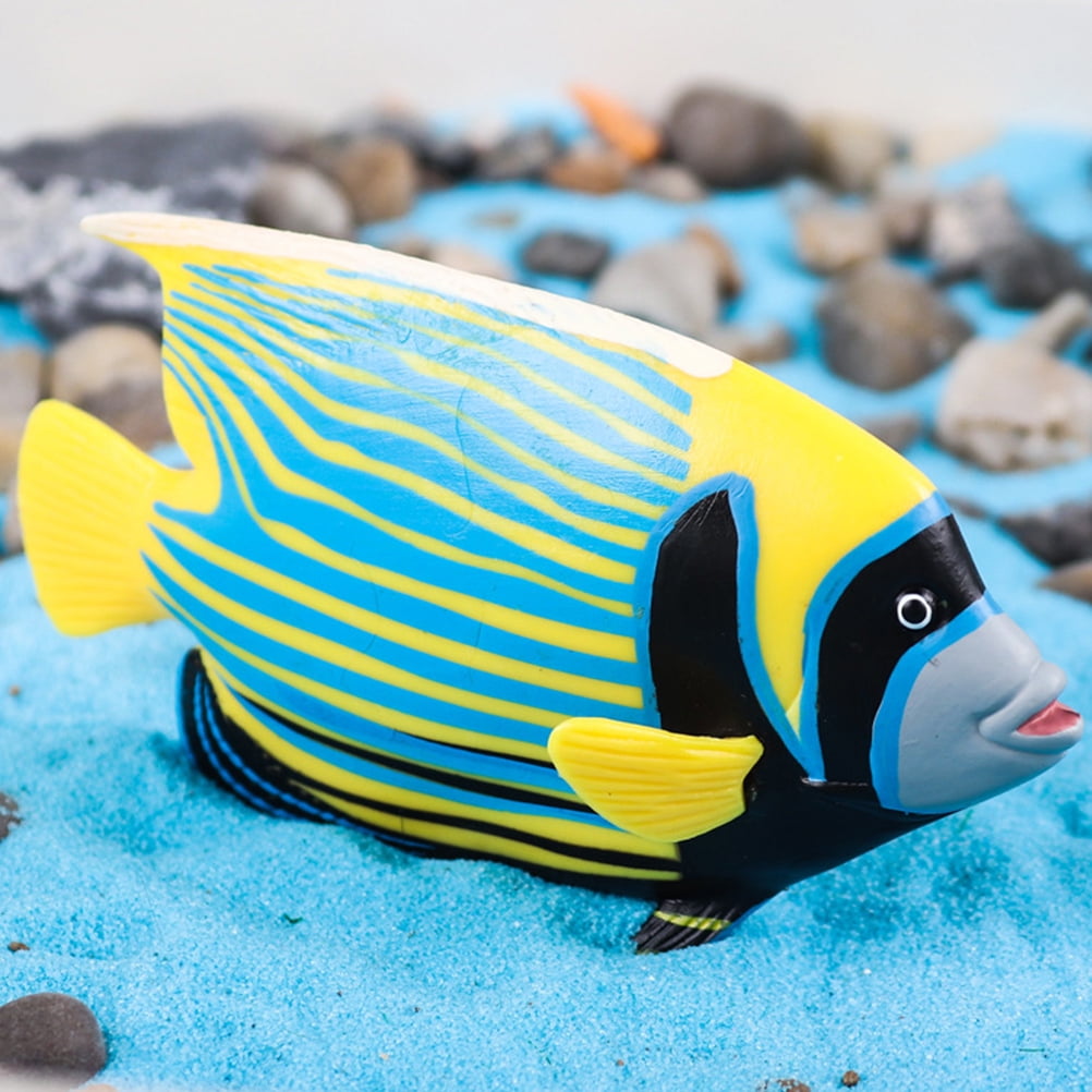 PAMINGONO Simulation Fish Decoration 1 Set Plastic Multi-colored for ...