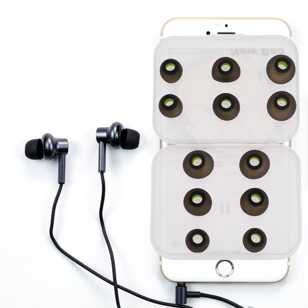 PAMINGONO Sound Insulation Ear Plugs 12Pcs Silicone In-ear Earphone ...