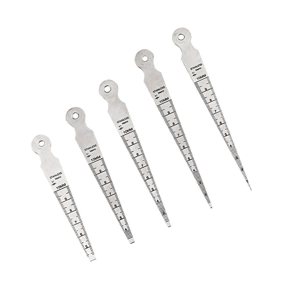 PAMINGONO Stainless Steel Feeler Gauges High Precision Tapered Wedge ...