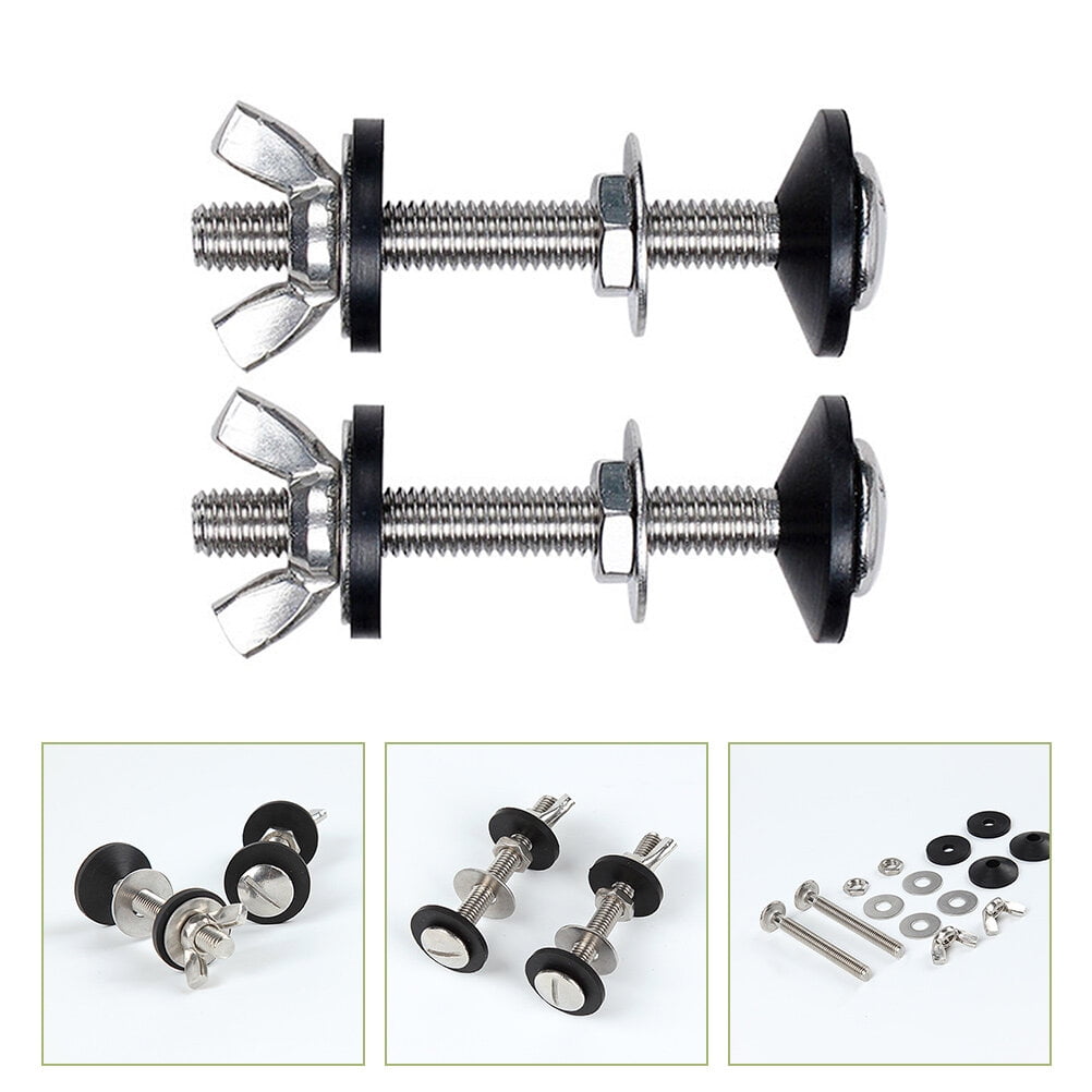 PAMINGONO Toilet Seat Fasteners 2Sets for in Office Toilets - Walmart.com