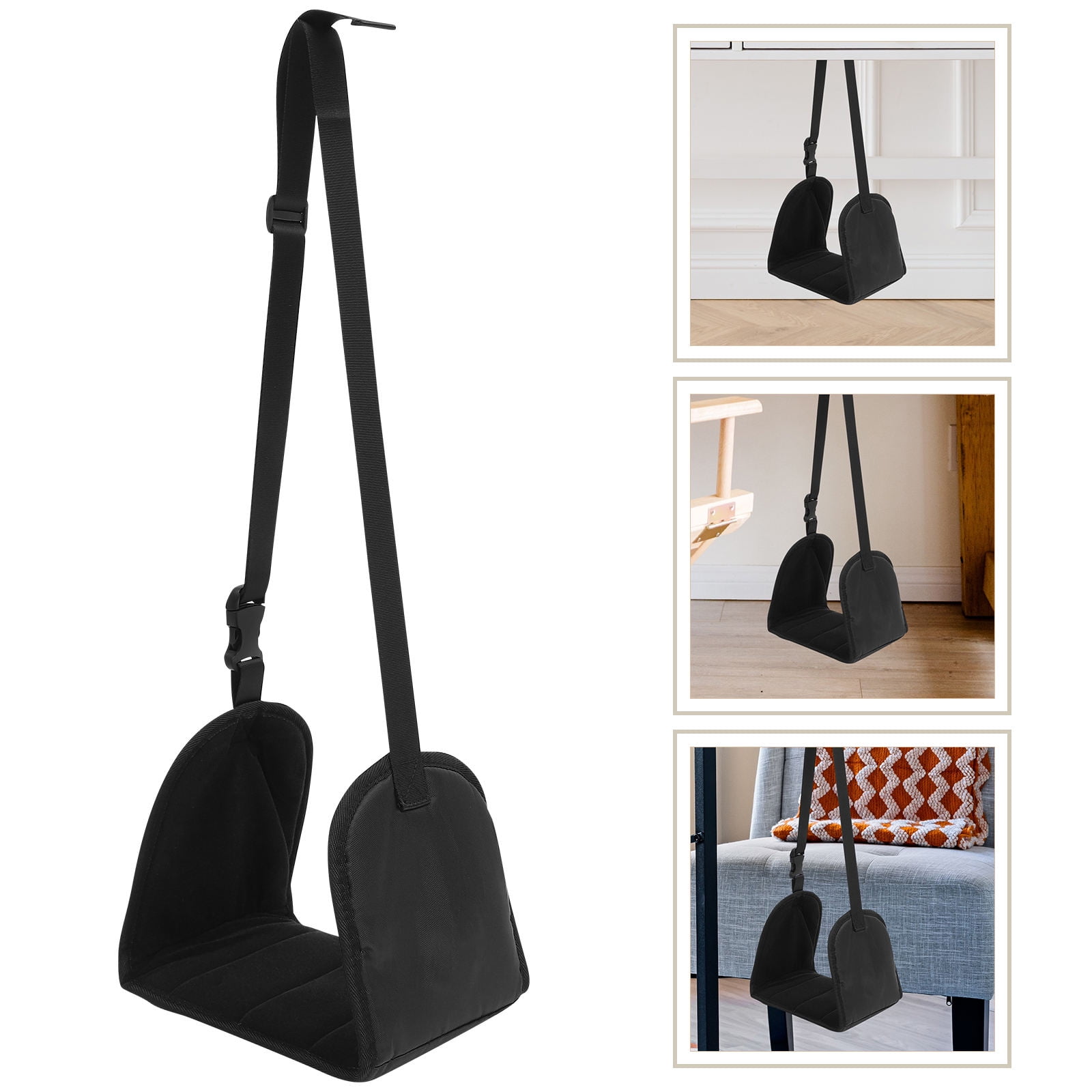 PAMINGONO Airplane Flight Travel Footrest Foot Hammock 1Set 21.7X6.3in ...