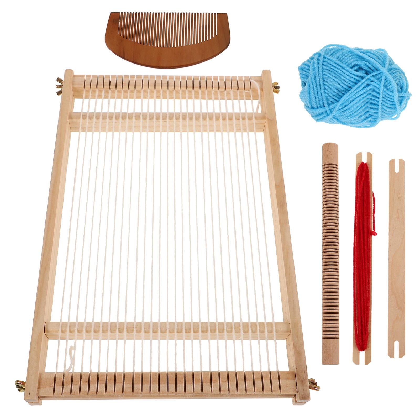 PAMINGONO Beech Wood Weaving Tools Set with Assorted Colors for ...
