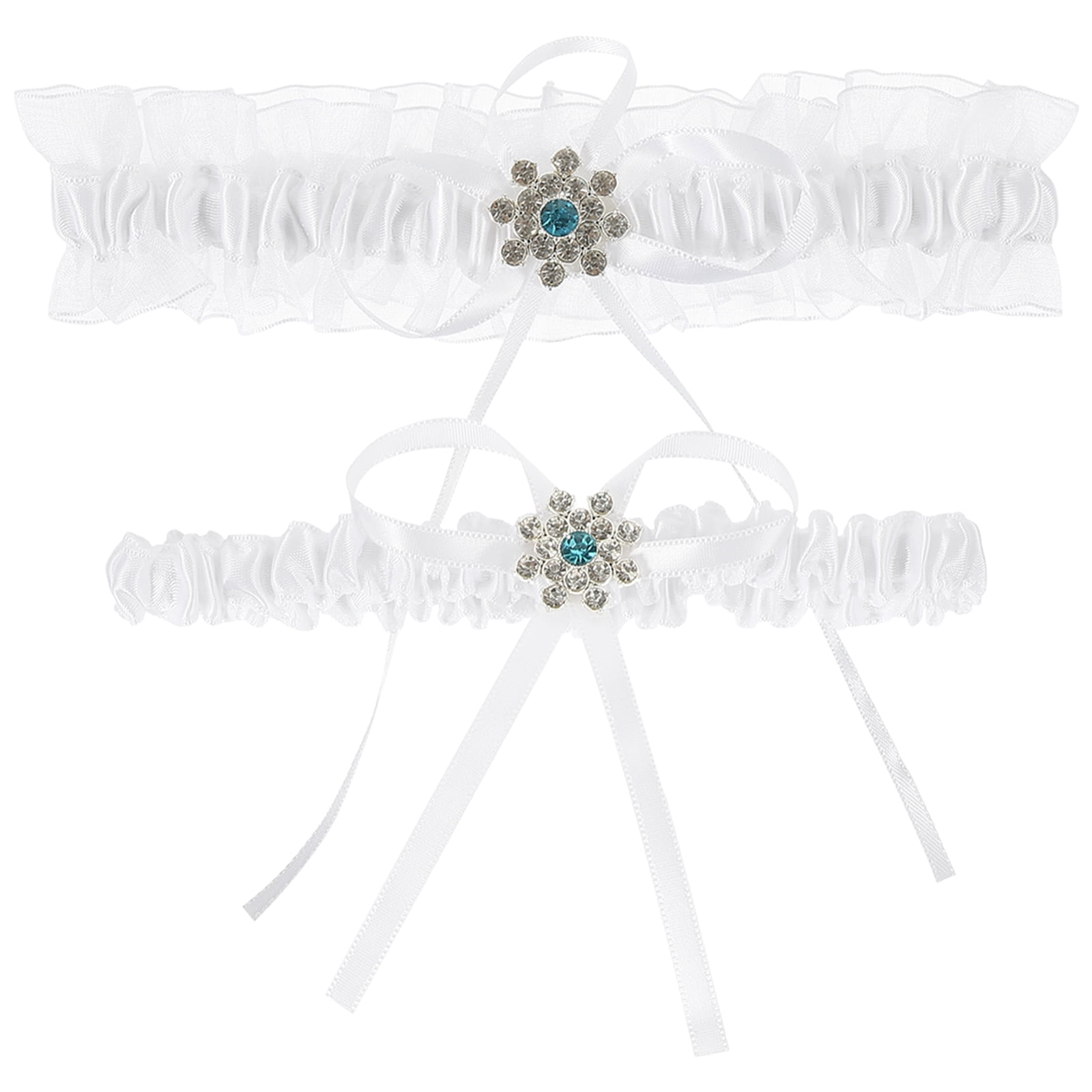 PAMINGONO Bridal Accessories Wedding Garters For Bride Garter Set Lace ...