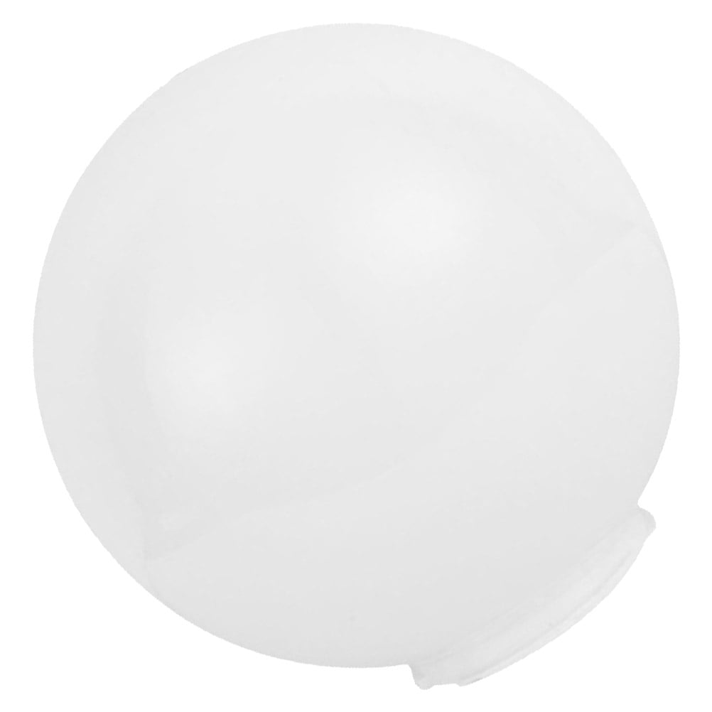PAMINGONO White Round Acrylic Ball Shaped Lamp Shade Waterproof Outdoor ...